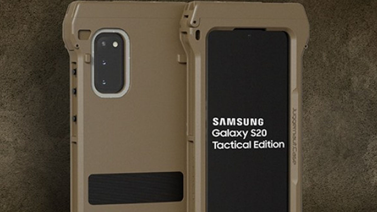 Samsung bu nasıl telefon? Galaxy S20 Tactical Edition tanıtıldı!
